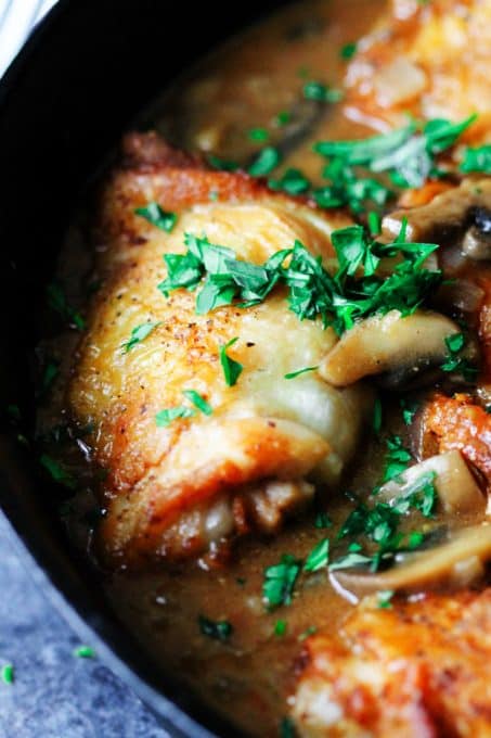 Chicken Chasseur (French Hunter’s Chicken) - Eating European
