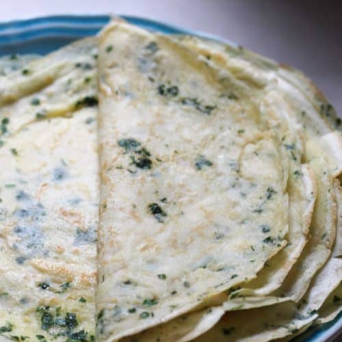 Kefir Savory Crepes, with Chicken, Roasted Peppers & Mozzarella ...