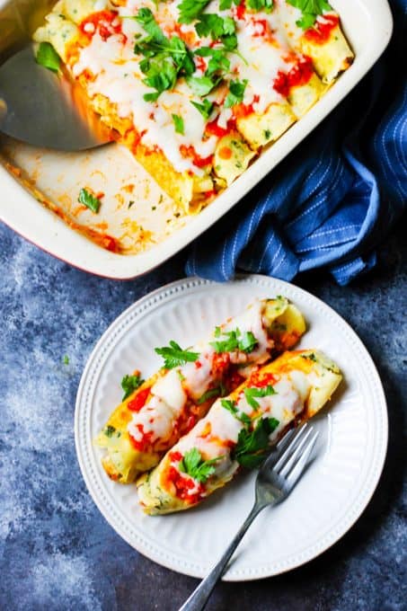 Kefir Savory Crepes, with Chicken, Roasted Peppers & Mozzarella ...