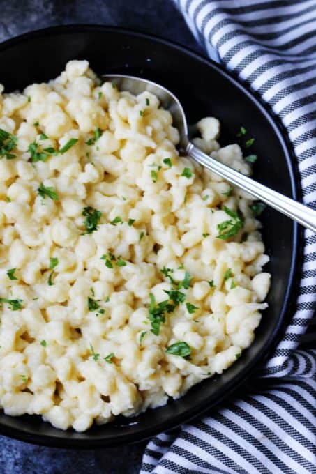 Nokedli (Hungarian Egg Noodles) - Eating European