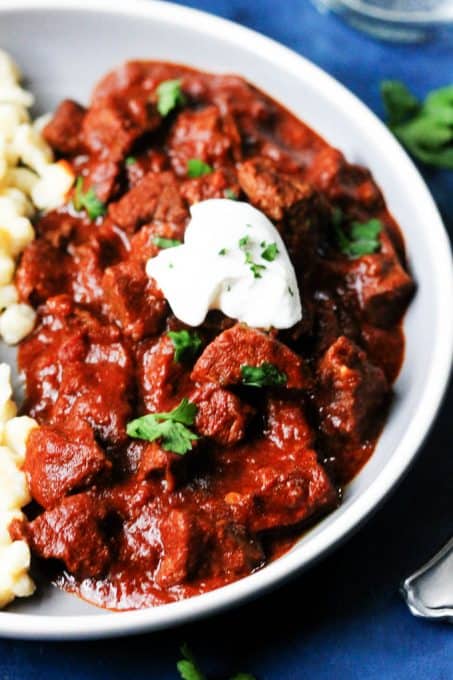 Pörkölt – Hungarian Beef and Onion Stew - Eating European